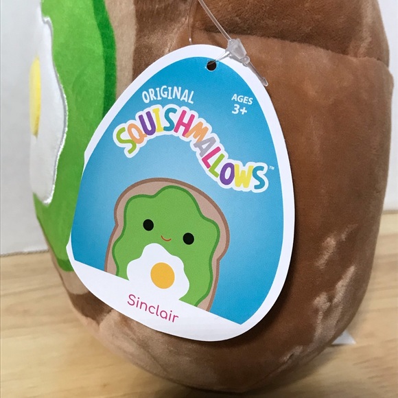 Squishmallows | Accessories | Squishmallow 8 Sinclair The Avocado Toast ...